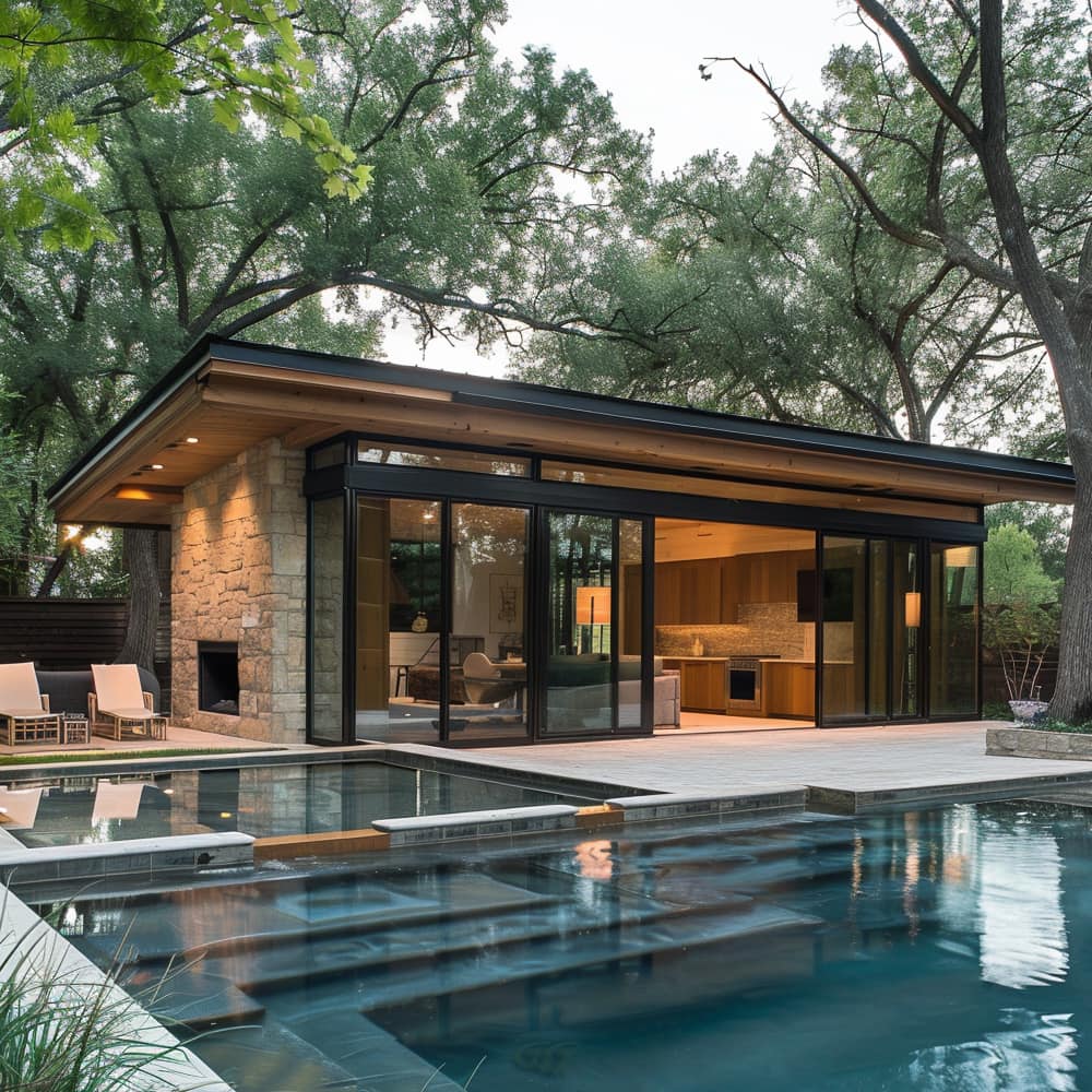 Casitas & Pool Houses | Sophisticated Quarters | Austin Pool Designs